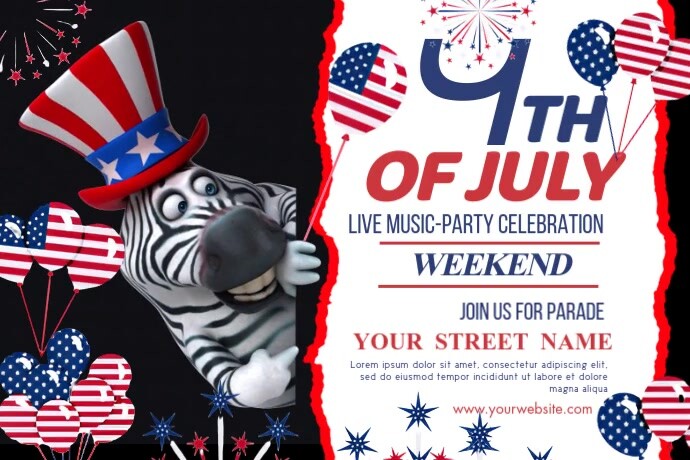 4th of july weekend Template | PosterMyWall
