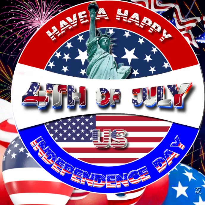 4TH OF JULY WISH Template | PosterMyWall