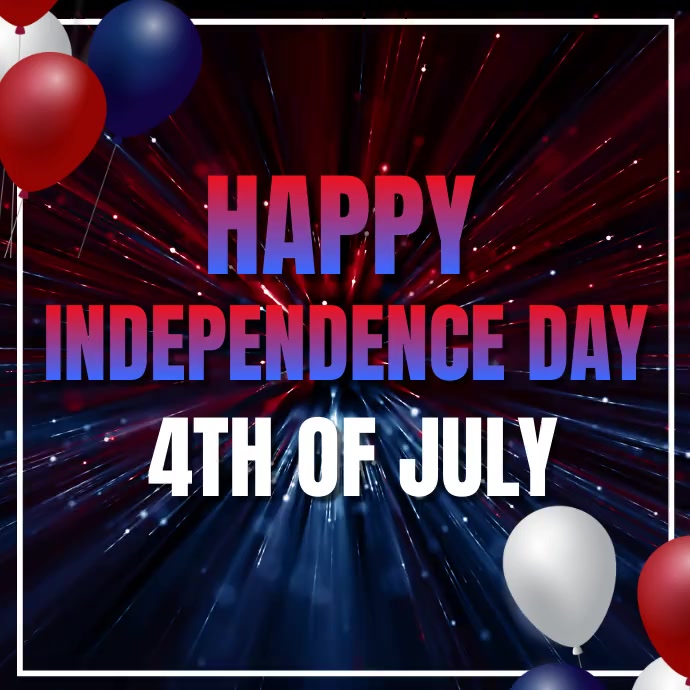 Plantilla de 4TH OF JULY WISH | PosterMyWall