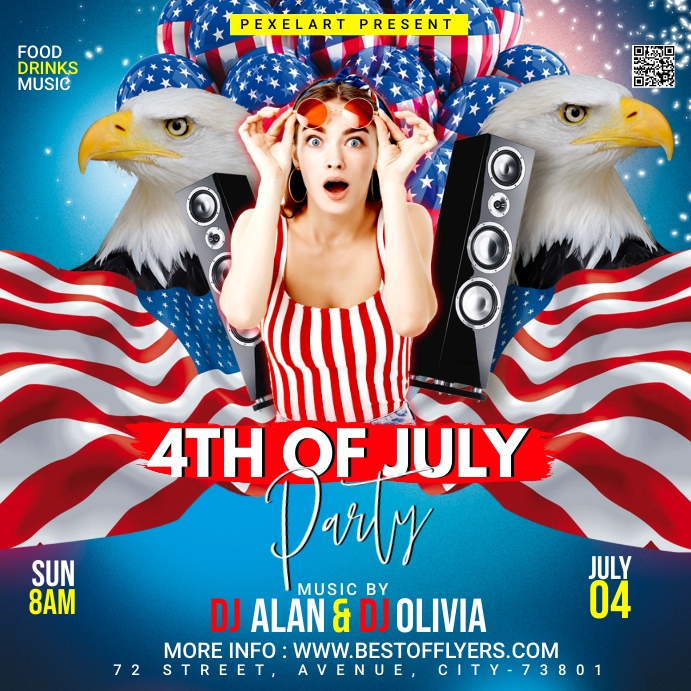 4TH OFF JULY Template | PosterMyWall