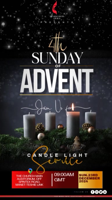 4th Sunday Of Advent Instagram Story Template | PosterMyWall