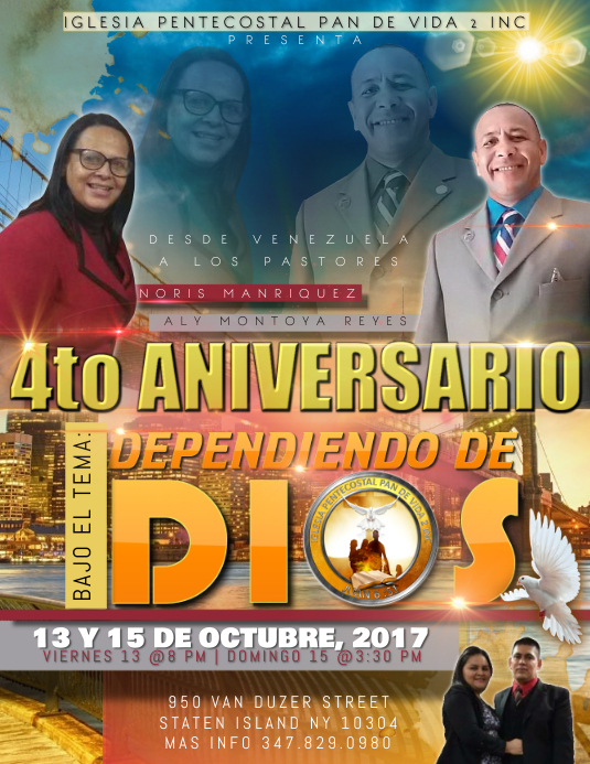 4to aniversario Template | PosterMyWall