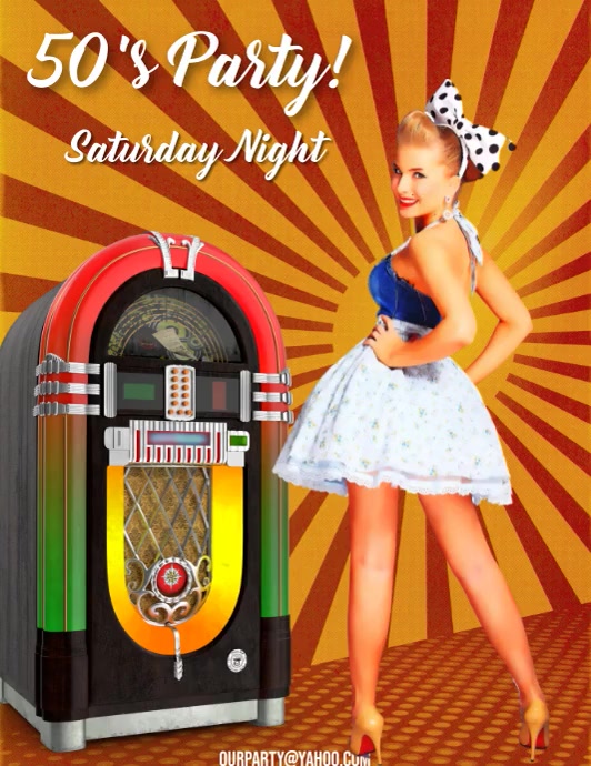 Copy of 50'S PARTY | PosterMyWall