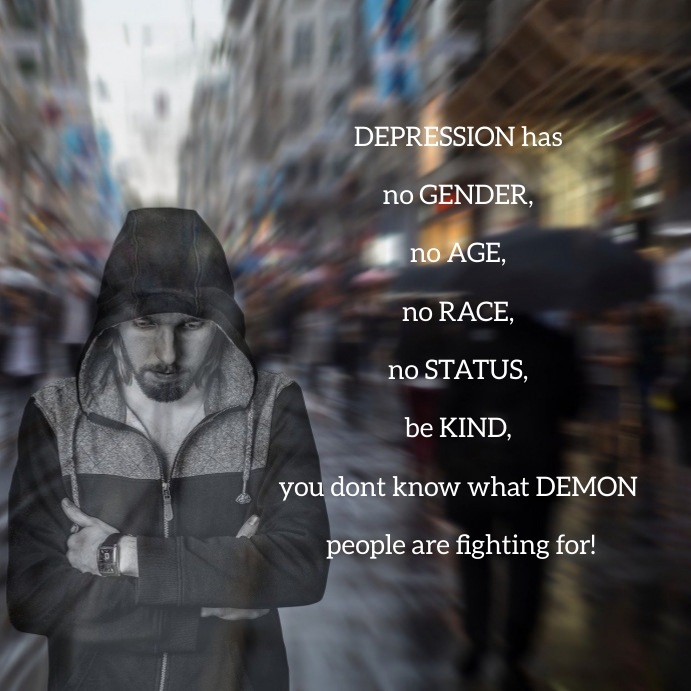 50 Depression Template | PosterMyWall