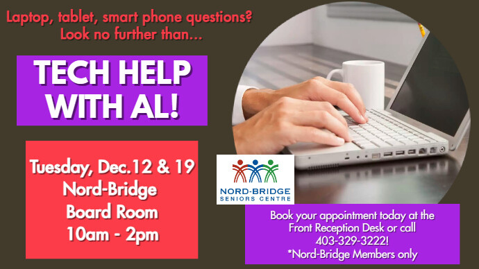 Tech Help Nov. 16_9 (1) | PosterMyWall