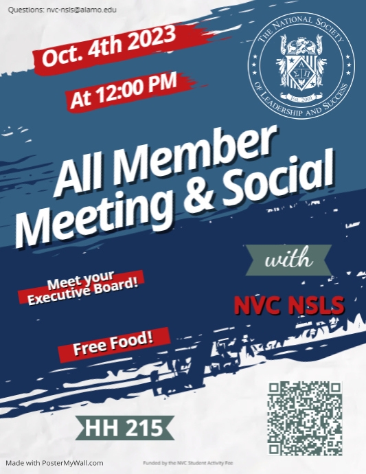 All Member Meeting - Flyer | PosterMyWall