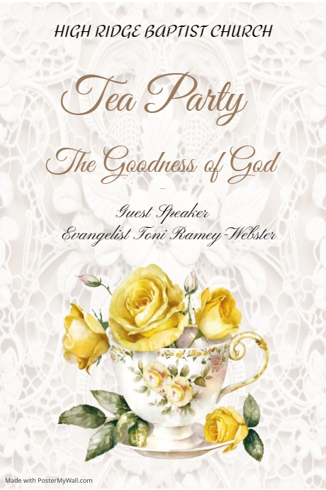 Tea Party Invitation | PosterMyWall