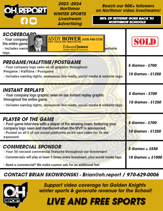 Copy of Northmor Basketball Flyer (4) | PosterMyWall