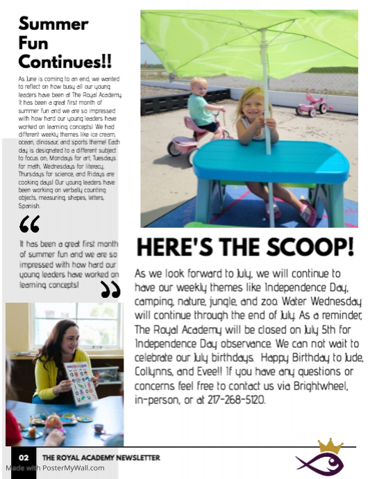 July Newsletter | PosterMyWall