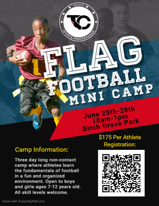 Flag Football Flyer Templates | PosterMyWall