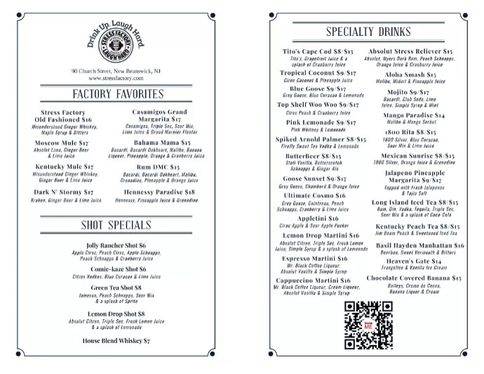 Drink Menu BPT Page1 | PosterMyWall