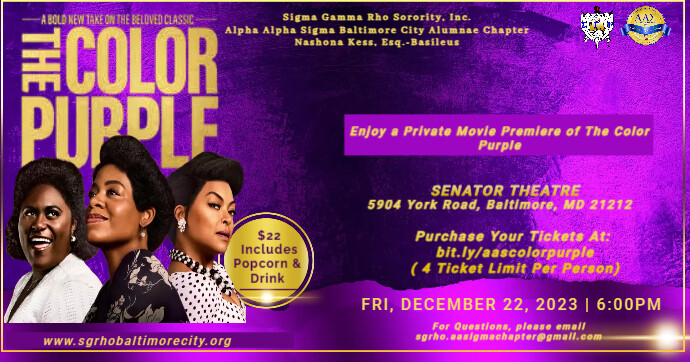 Purple & Gold Church Conference Template | PosterMyWall