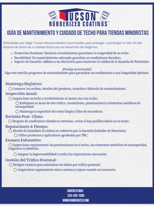 Copy of Maintenance Care Guide Poster - SPA | PosterMyWall