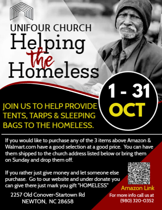 Helping The Homeless 2 | PosterMyWall