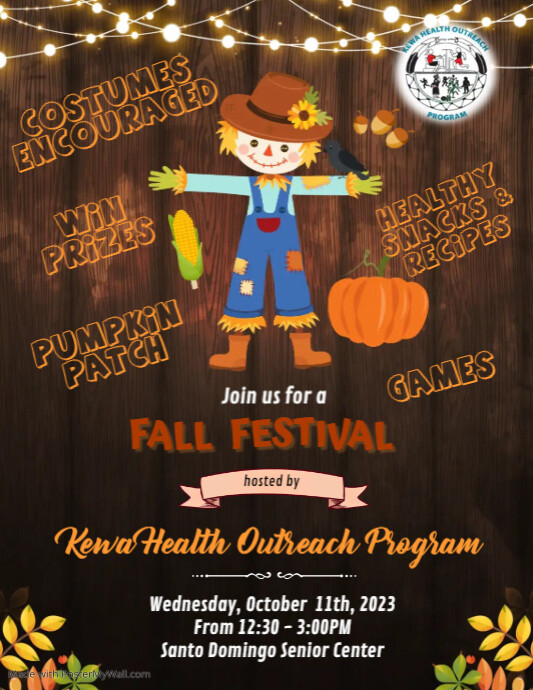 Autumn thanksgiving Scarecrow boy theme | PosterMyWall