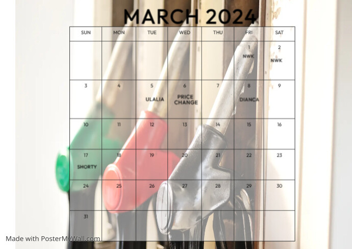 Copy of January 2024 Calendar Planner | PosterMyWall