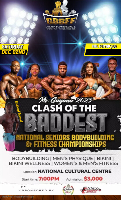 Copy of Radical Mr physique | PosterMyWall