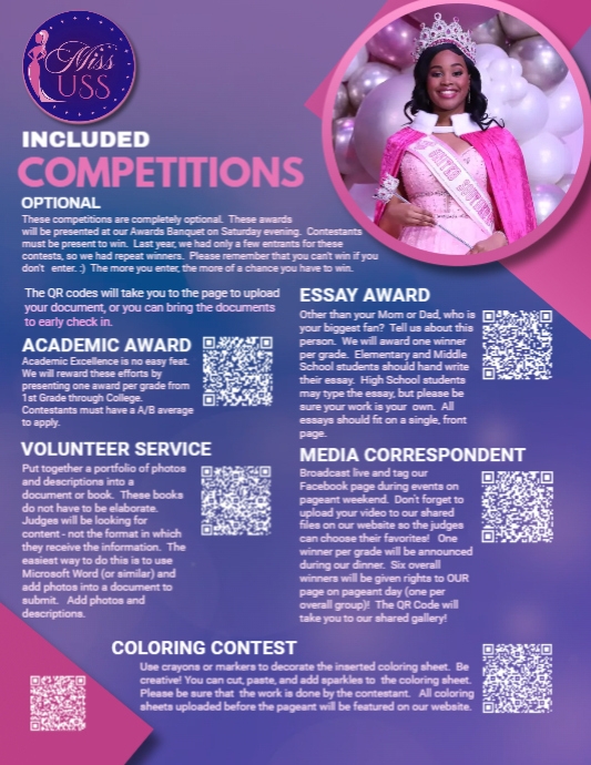Copy of Pageant Competition Groups (2) | PosterMyWall