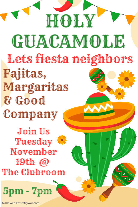 Mexican Party Poster | PosterMyWall