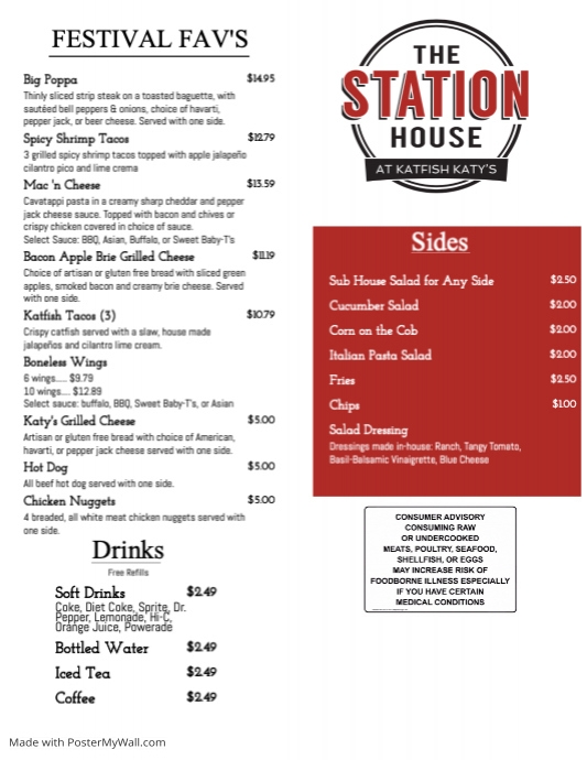 Copy of Main Menu Back | PosterMyWall