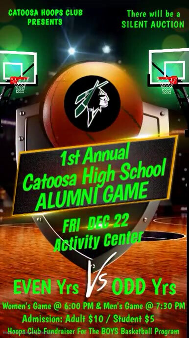 Copy of basketball game night | PosterMyWall