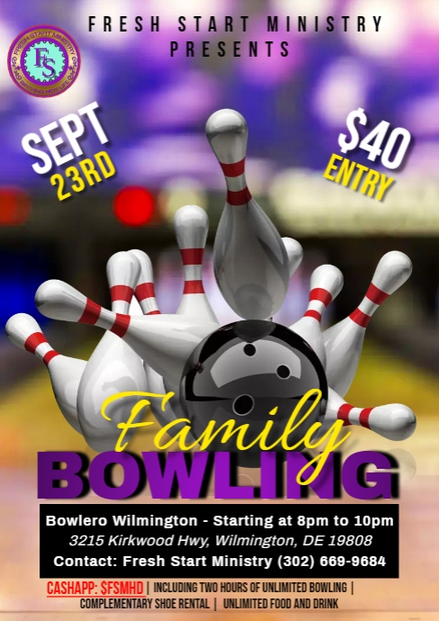 Bowling flyer | PosterMyWall