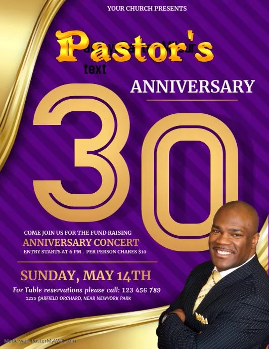 Copy of Church, Praise and Worship, revival | PosterMyWall