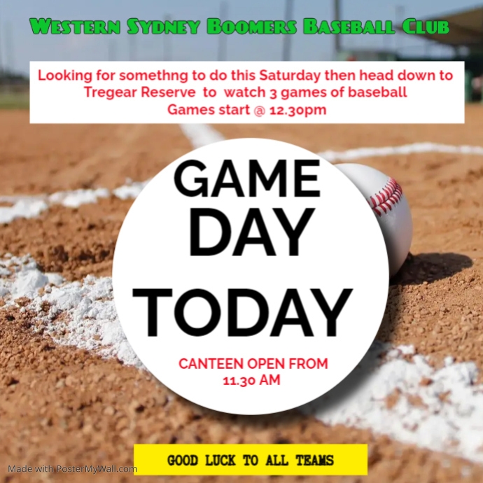 GAME DAY FLYER (1) | PosterMyWall