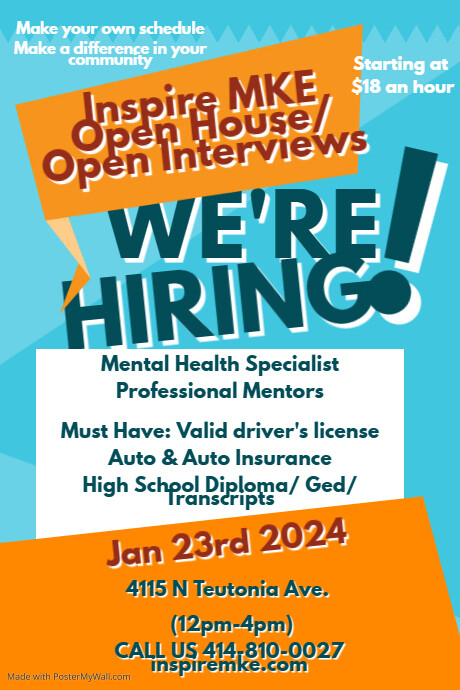 Hiring Poster | PosterMyWall