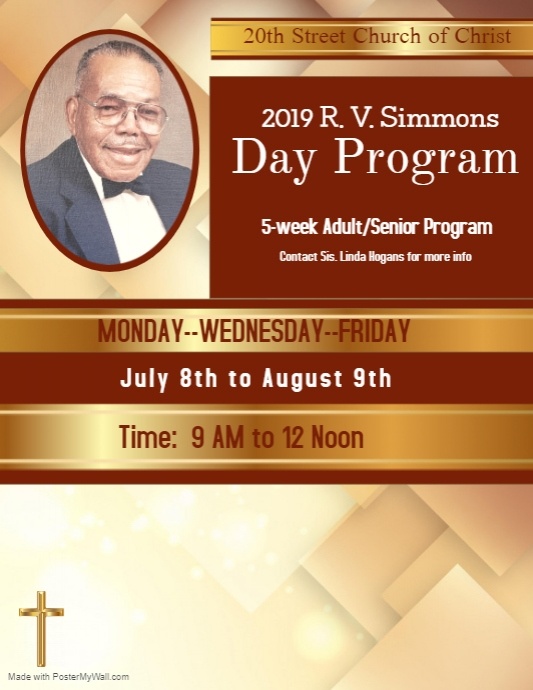 Copy of Copy of Church Program | PosterMyWall