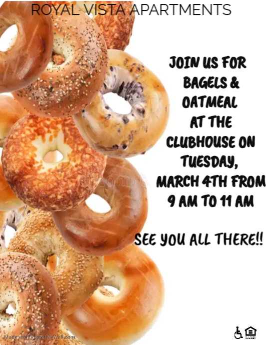 national bagel day | PosterMyWall