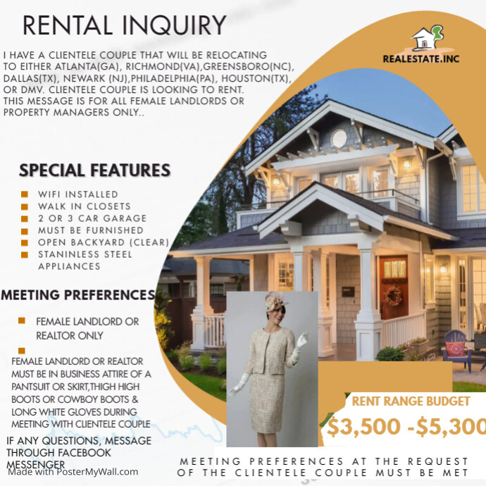 Orange Real Estate Review Instagram Template | PosterMyWall