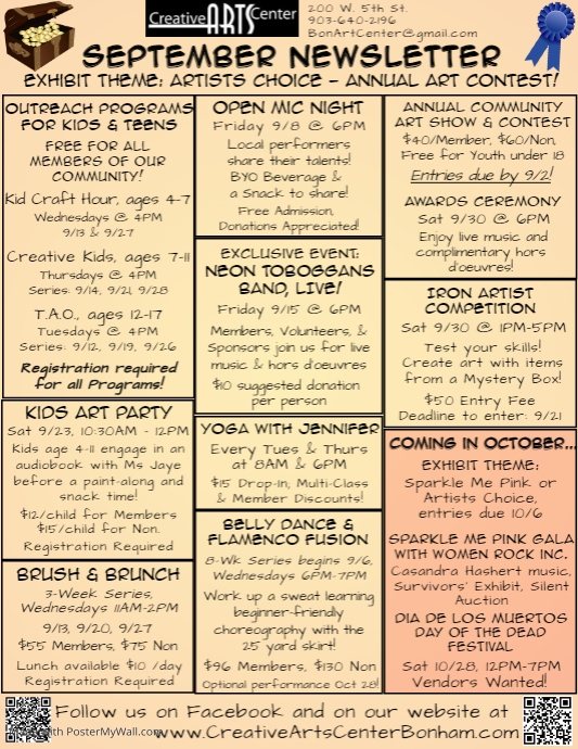 September Newsletter | PosterMyWall