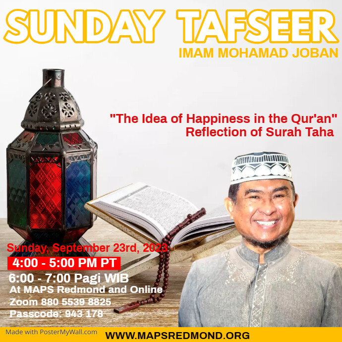 Tafseer Class UJ (2) | PosterMyWall