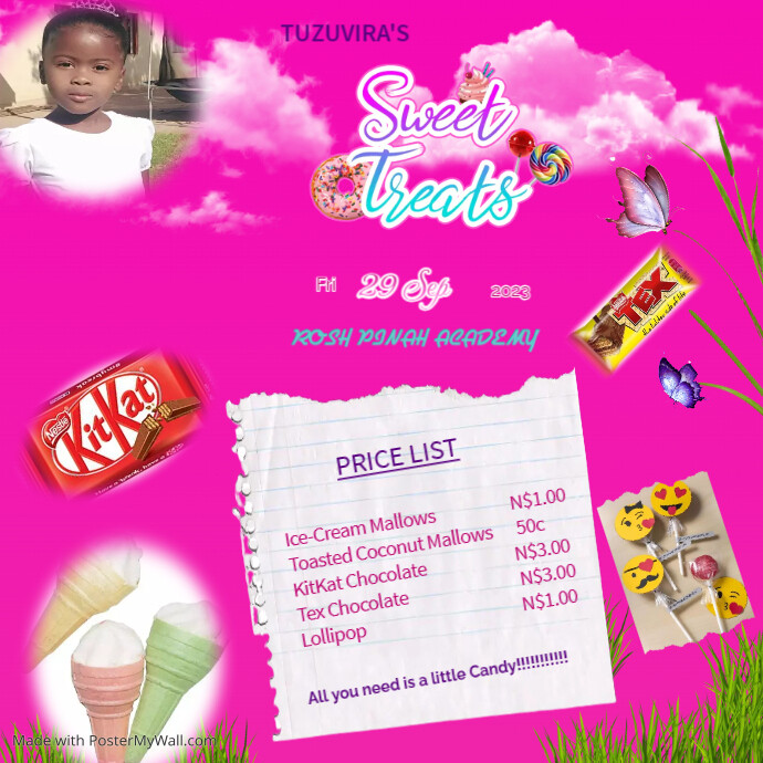 Copy of Cake sale - Nessa Designs | PosterMyWall