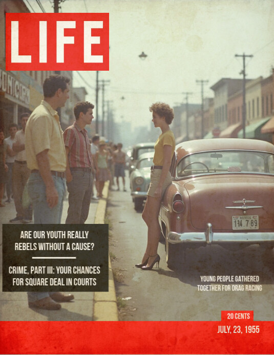 Copy of 50s Life magazine cover 250104 | PosterMyWall