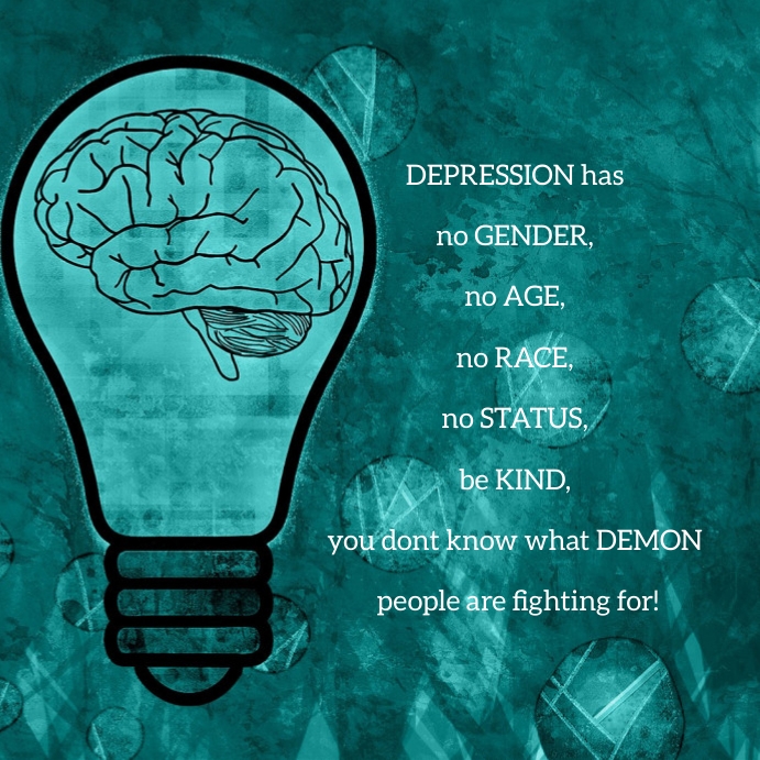 51 Depression Template | PosterMyWall