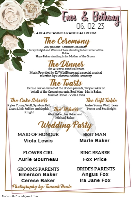 Copy of Wedding Ceremony | PosterMyWall