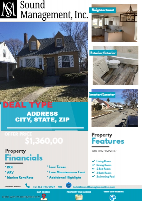 General Property Template | PosterMyWall