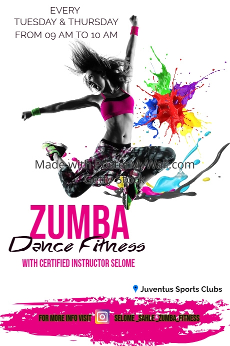 Zumba Dance Classic | PosterMyWall