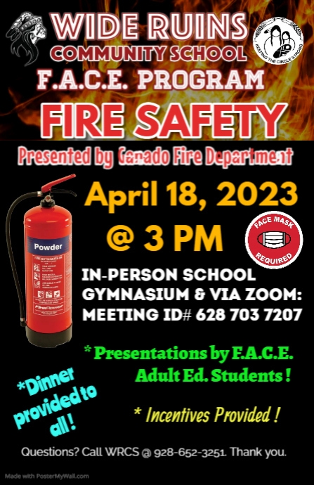 FIRE EXTINGUISHER GUIDE Template | PosterMyWall