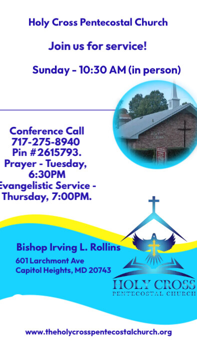 Copy of join us for church service | PosterMyWall