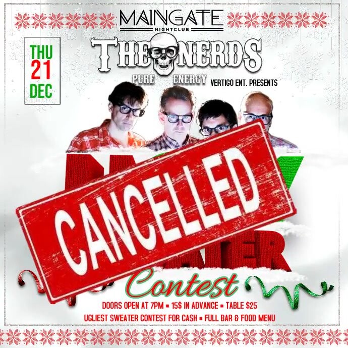 Ugly Sweater Video | PosterMyWall