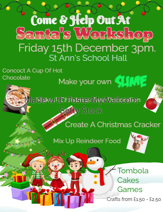 Copy of Santa’s Workshop | PosterMyWall