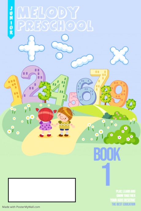 Copy of Melody Math Book1(junior) | PosterMyWall