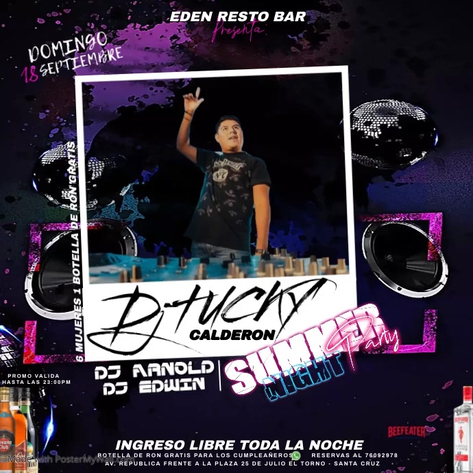 Dj Promo ad For instagram | PosterMyWall