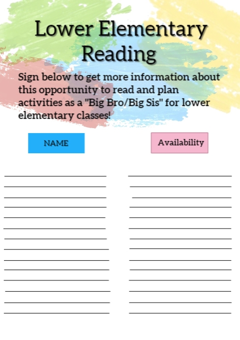 High School Sign-Ups | PosterMyWall