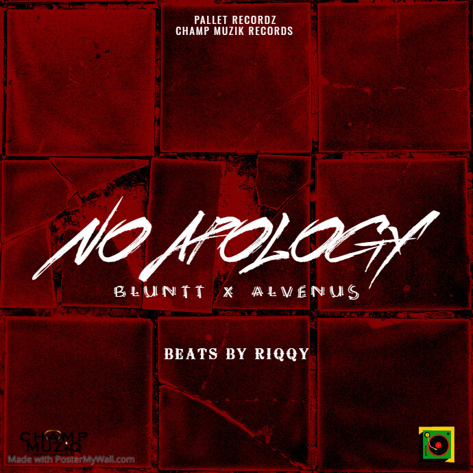 Destruction Red Blood Abstract CD Cover Music | PosterMyWall