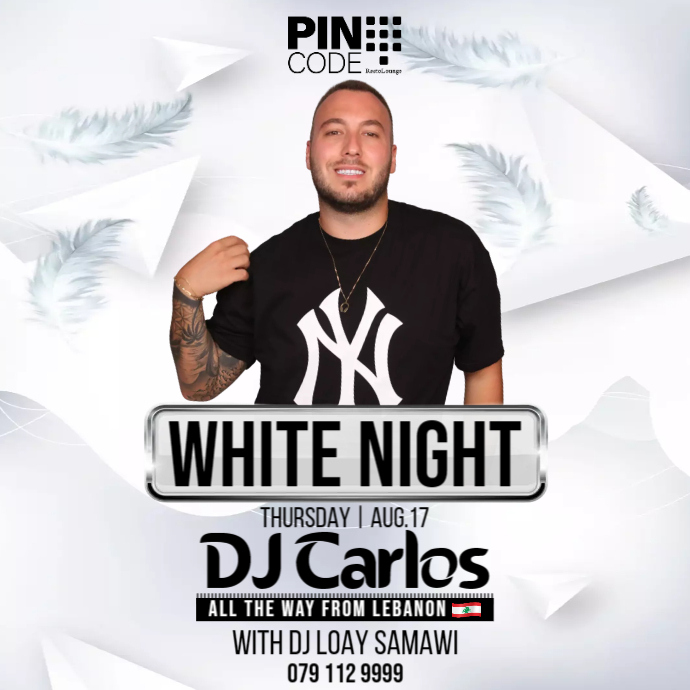 white bash party (2) | PosterMyWall