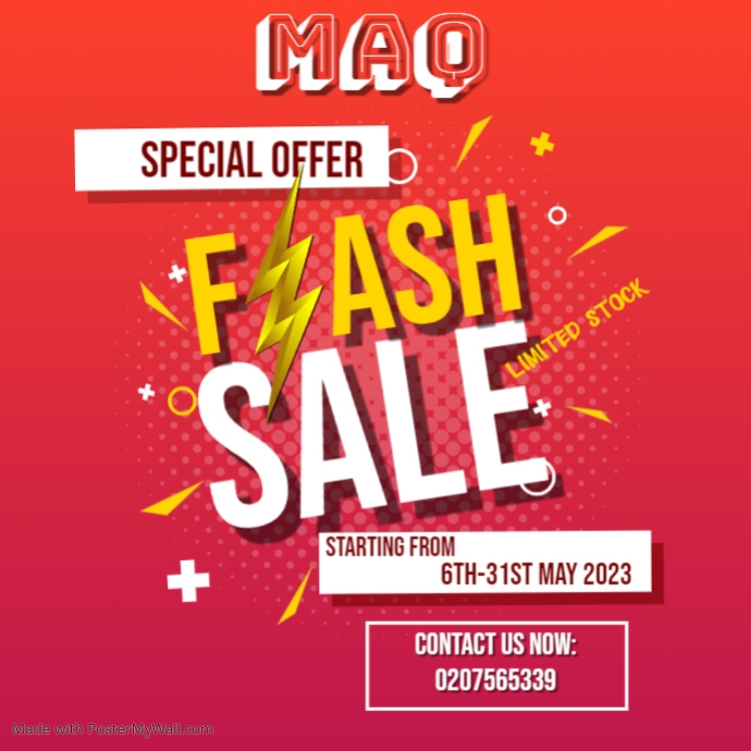 Flash Sale Special Flyer Template | PosterMyWall